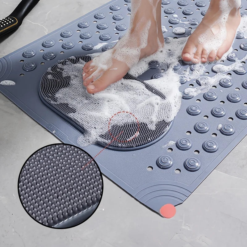 Non-Slip Massage Bath Mat – Shower Safety Rug – mylovely-home